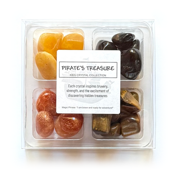 PIRATE'S TREASURE - Kids Crystal Sets - Rox Box - rock collection ...