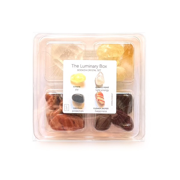 THE LUMINARY BOX- Bookish Crystals Rox Box Collection - Crystal Grids