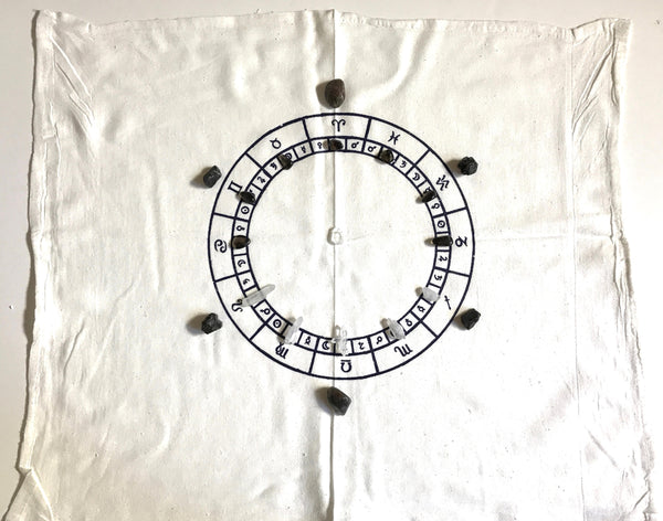 ASTROLOGY CHART--- Crystal Grid Cloth - Crystal Grids